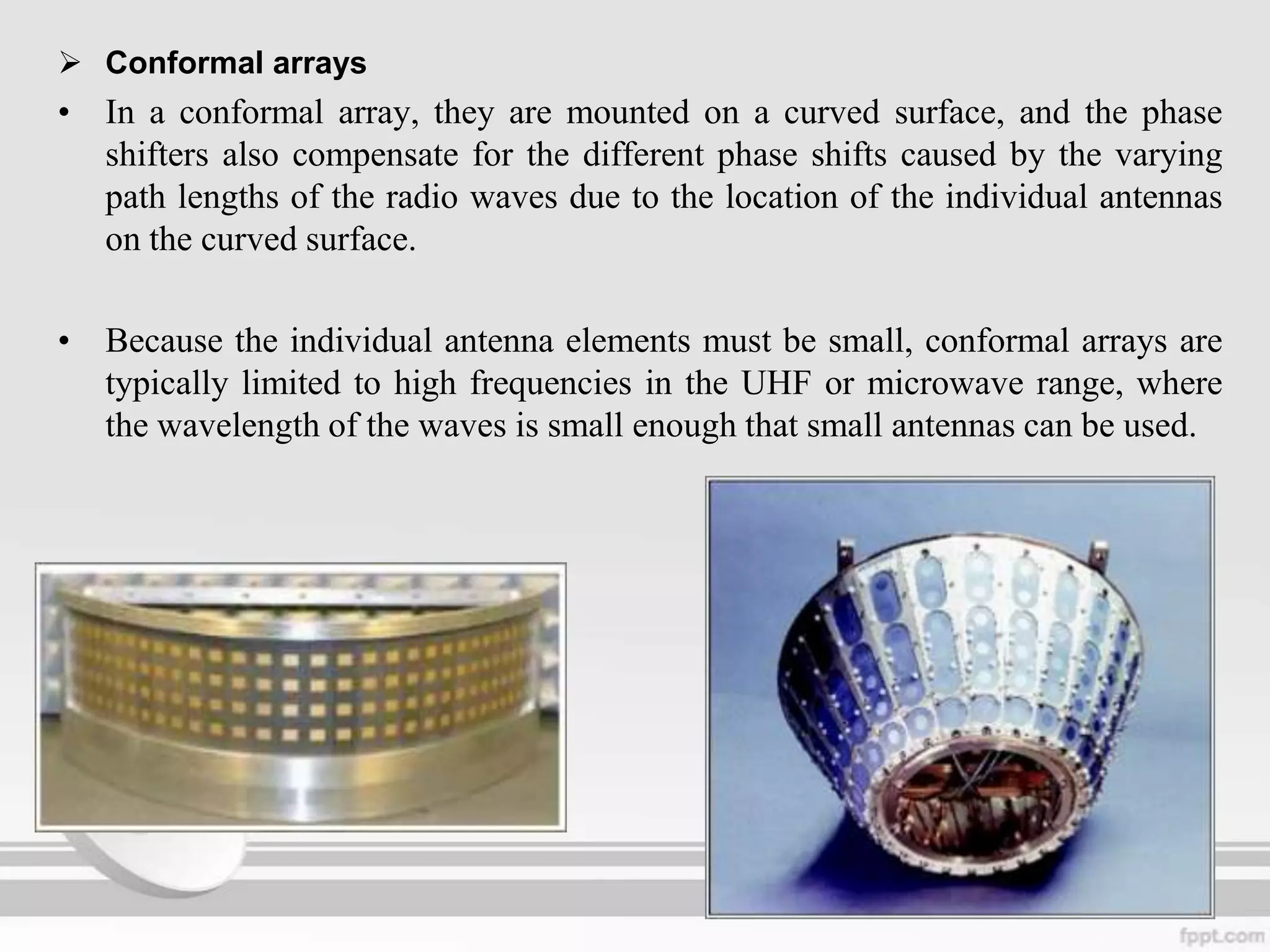 array and phased array antennna | PPTX