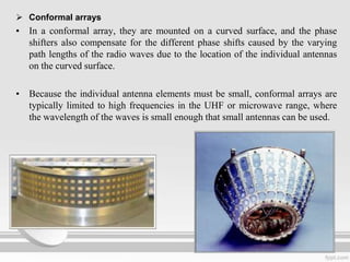 array and phased array antennna | PPTX