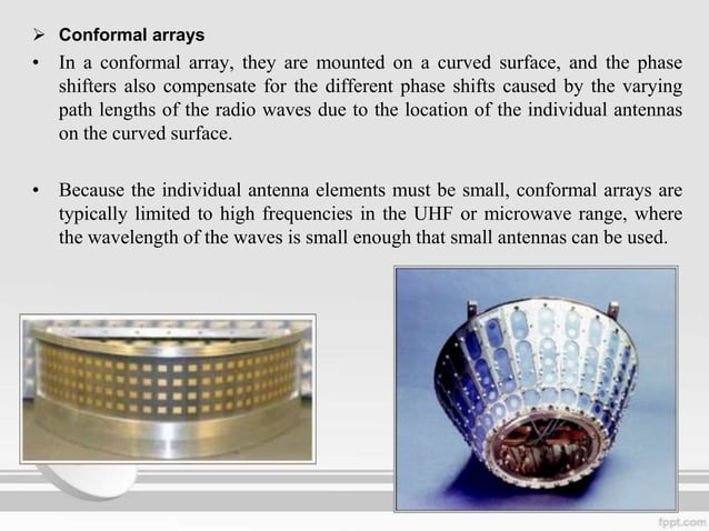 array and phased array antennna | PPTX