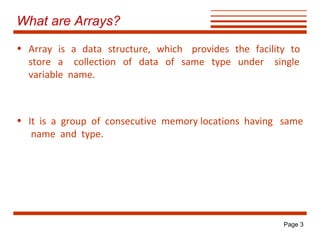Array | PPT