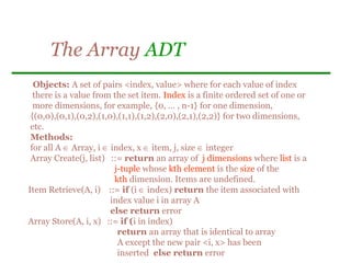 Array | PPT