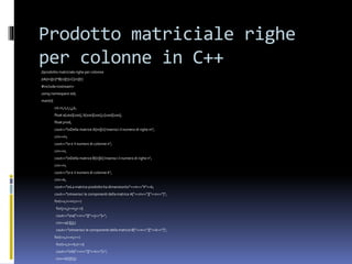 Array | PPSX | Programming Languages | Computing