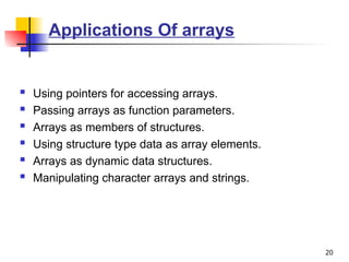 uderstanding arrays and how to declare arrays | PPT
