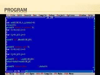 Types of Arrays | PPTX