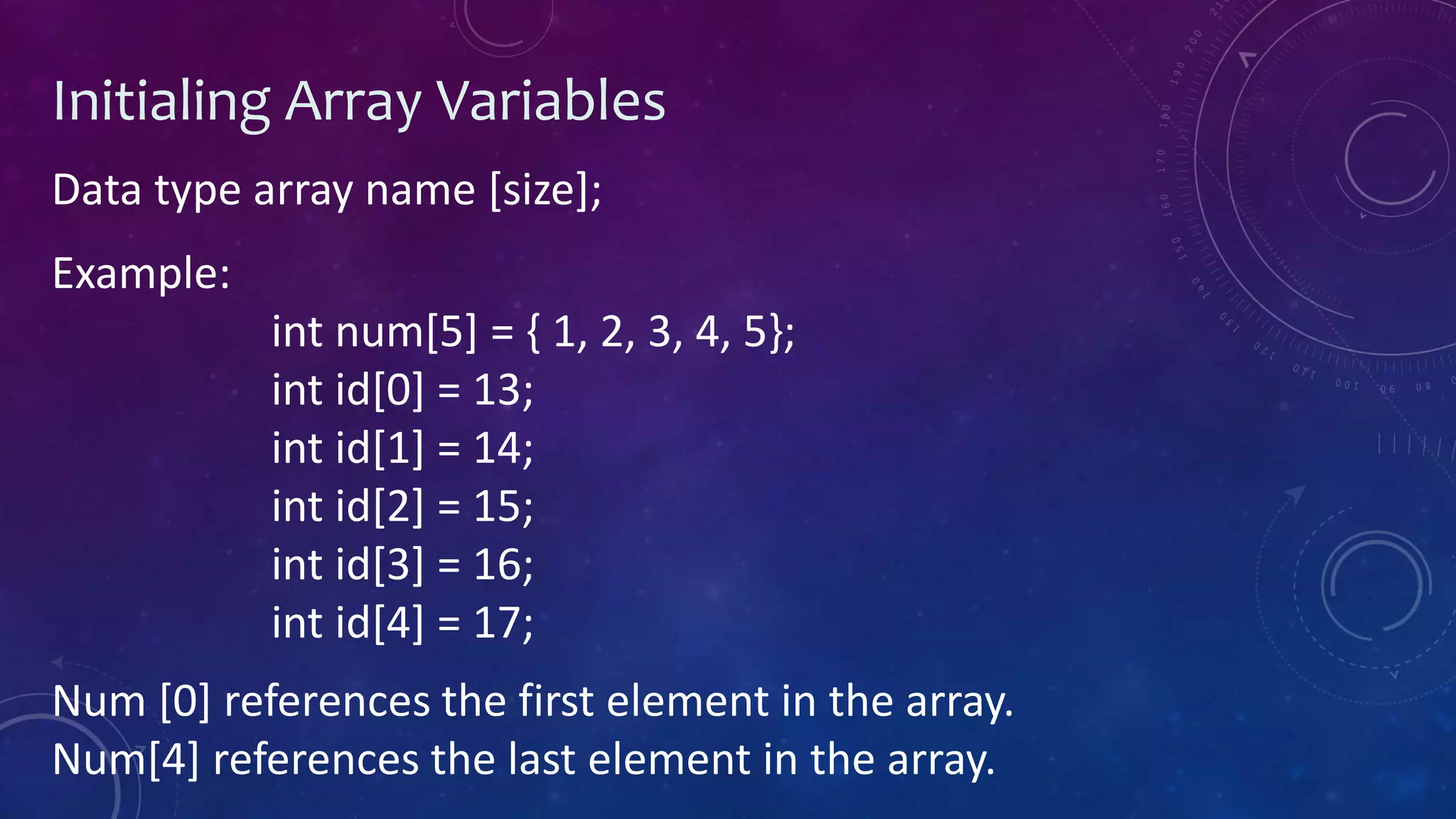 Array C programming | PPT Array C programming | PPT