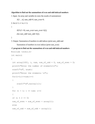 1D Array | PDF | Programming Languages | Computing