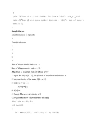 1D Array | PDF | Programming Languages | Computing