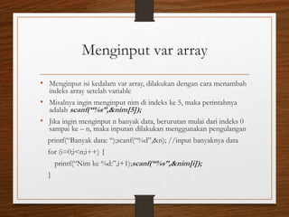 Array..pptxxxxxxxxxxxxxxxxxxxxxxxxxxxxxx | PPTX