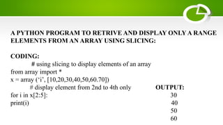 Array-single dimensional array concept .pptx