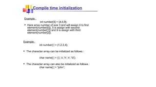 ARRAY in python and c with examples .pptx