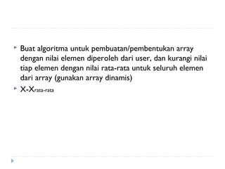 Array satu-dimensi | PPT