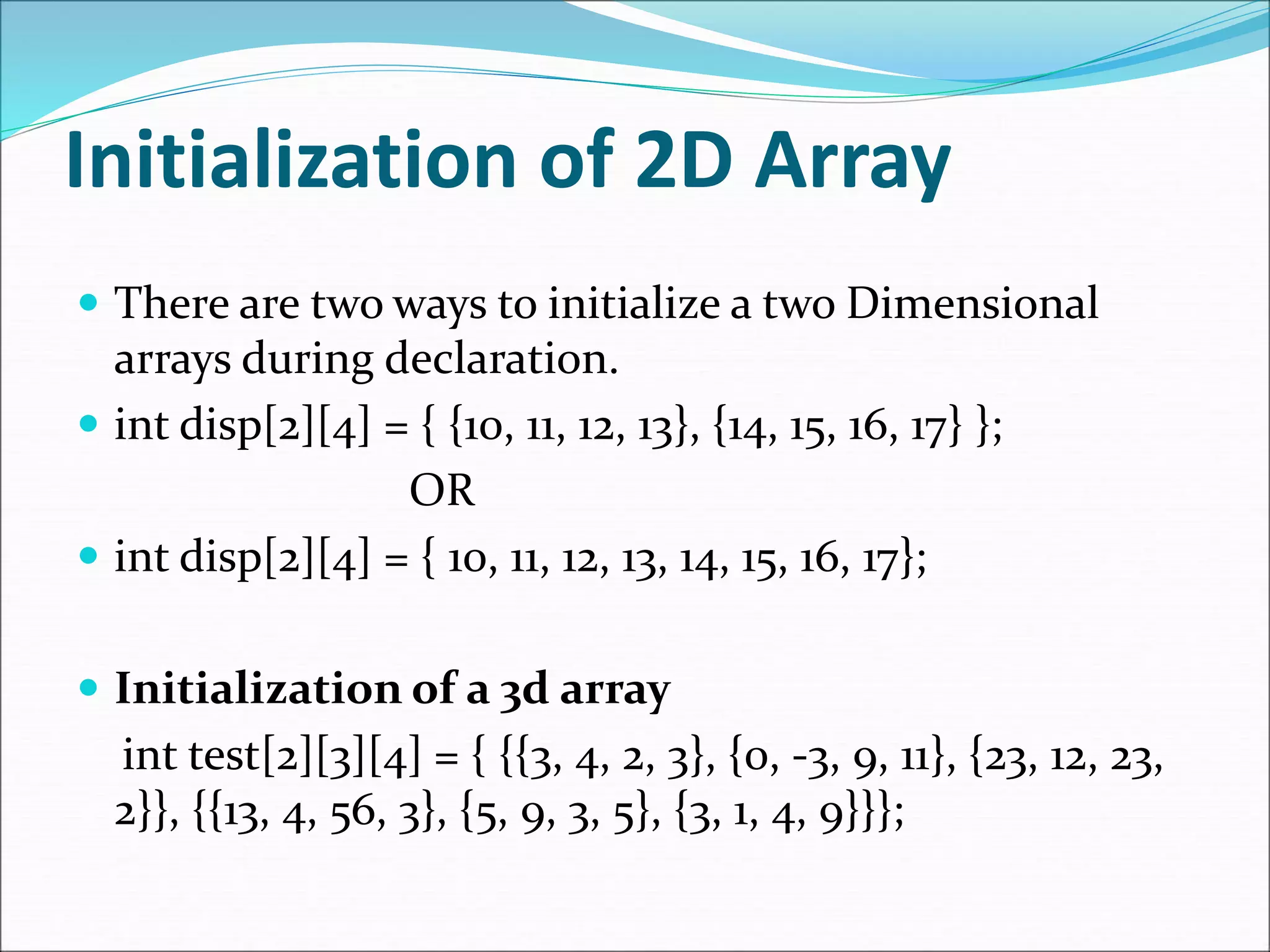 Array 31.8.2020 updated | PPT Array 31.8.2020 updated | PPT