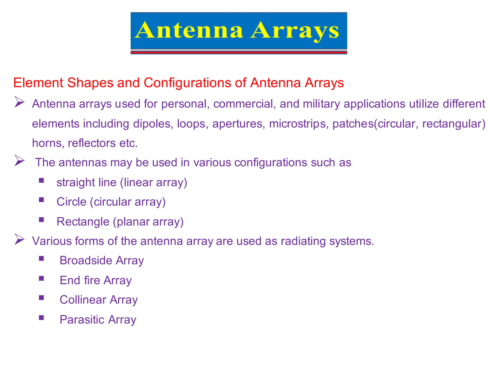antenna array basics and analysis NPTEL ppt | PDF antenna array basics and analysis NPTEL ppt | PDF