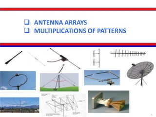 antenna array basics and analysis NPTEL ppt | PDF