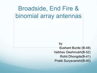 Array antennas | PPT