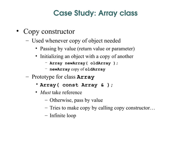 Operator overloading Object Oriented Programming | PPT