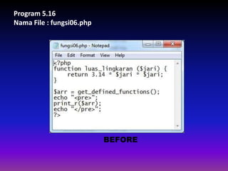 Array dan fungsi | PPTX