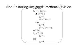 array divider on digital design for reference | PPTX