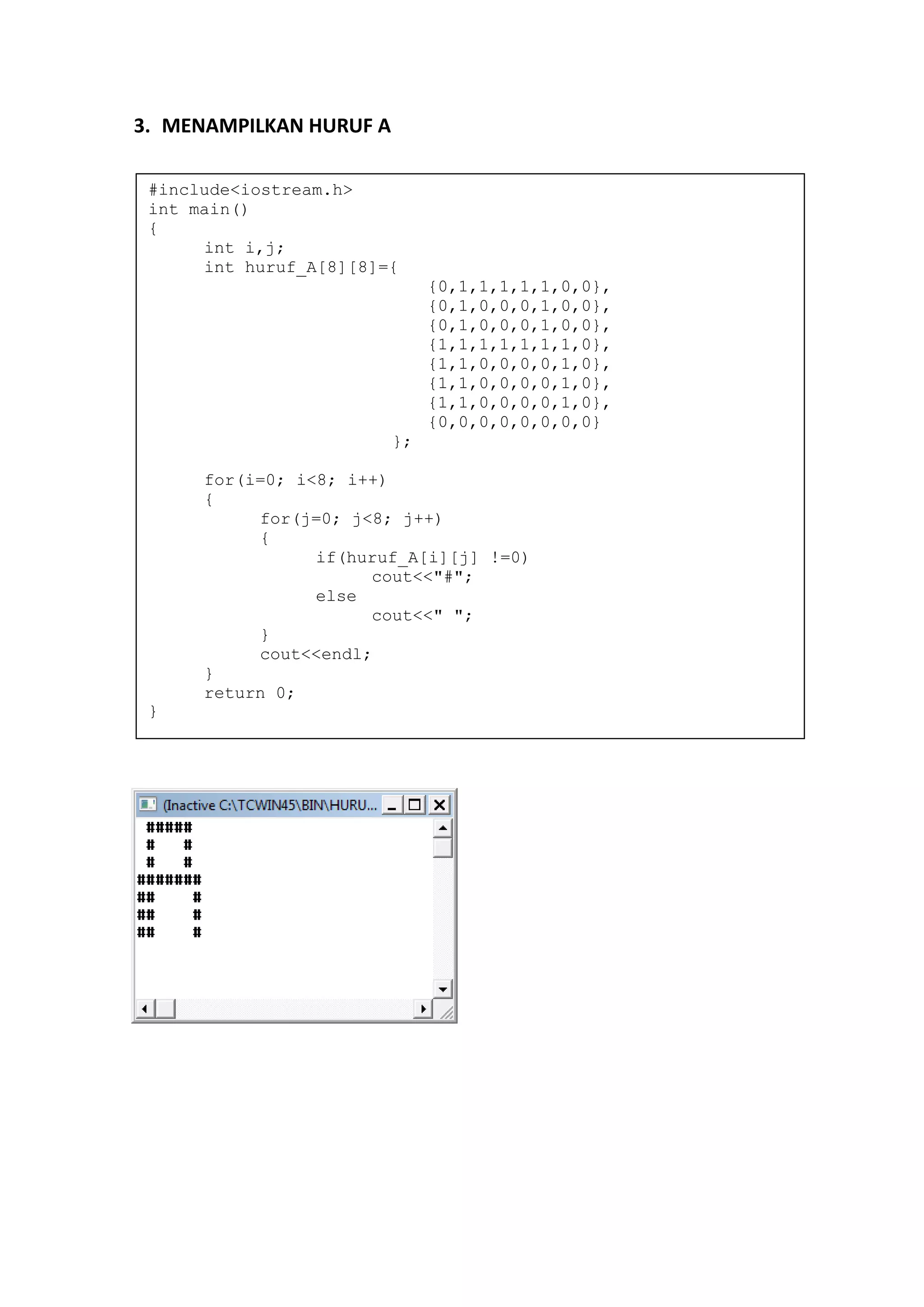 Array Dua Dimensi | DOCX