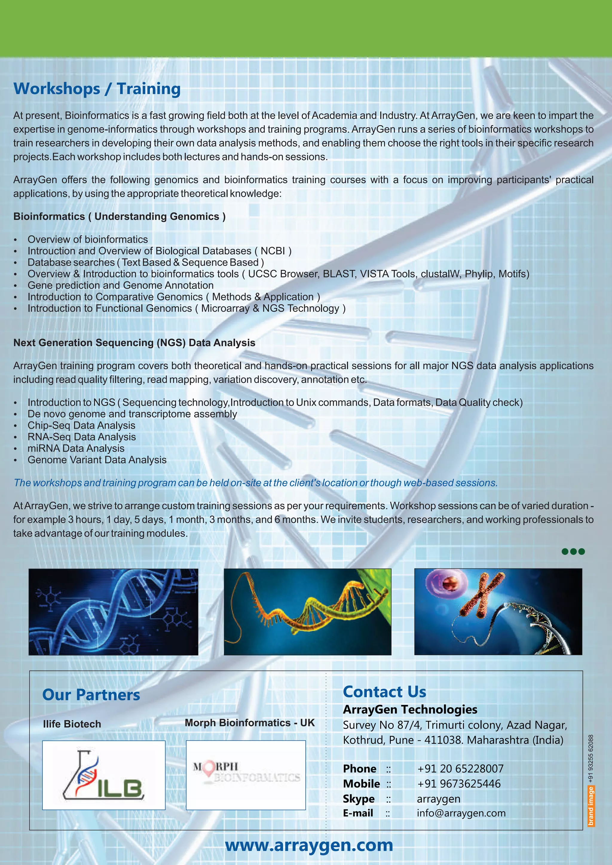 Arraygen brochure | PDF