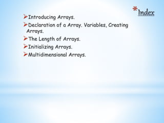 Array in c language | PPT