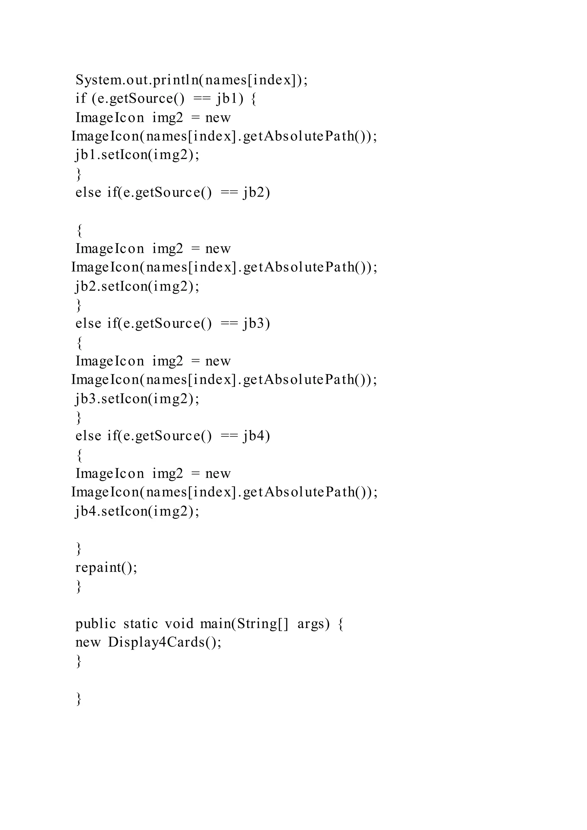 (ArrayIndexOutOfBoundsException) Modifythe program from the code bel.docx