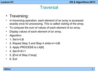 Array operations | PPT