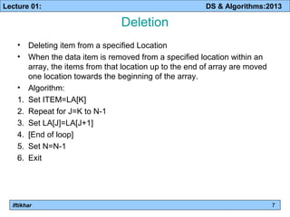 Array operations | PPT