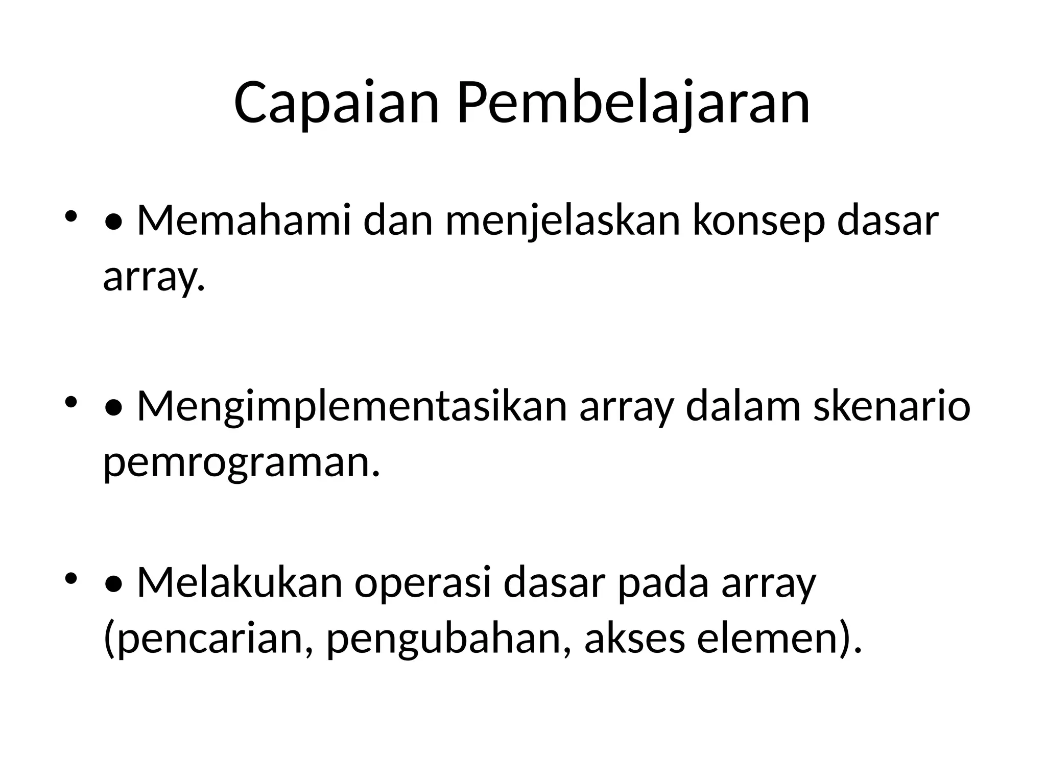 Mata Kuliah Struktur Data Materi Array_Pertemuan_2.pptx