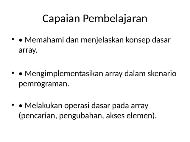 Mata Kuliah Struktur Data Materi Array_Pertemuan_2.pptx
