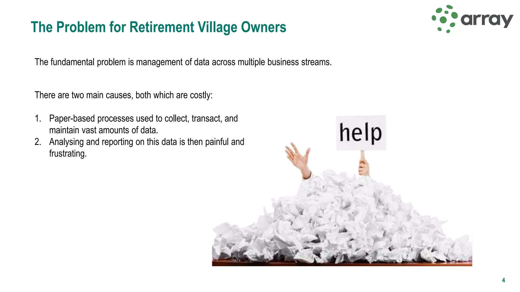 Array pitch deck Aug 2018 | PPT