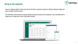 Array pitch deck Aug 2018 | PPT