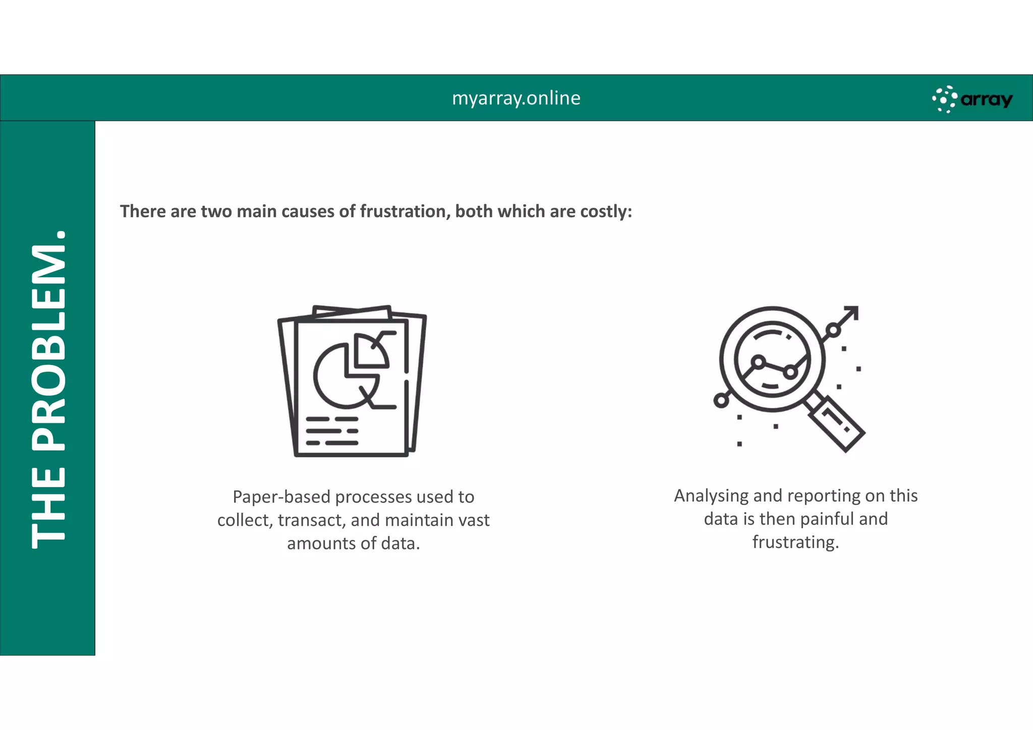 Array Investor Pitch Deck | PPT
