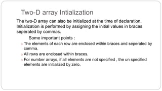 Array ppt | PPTX