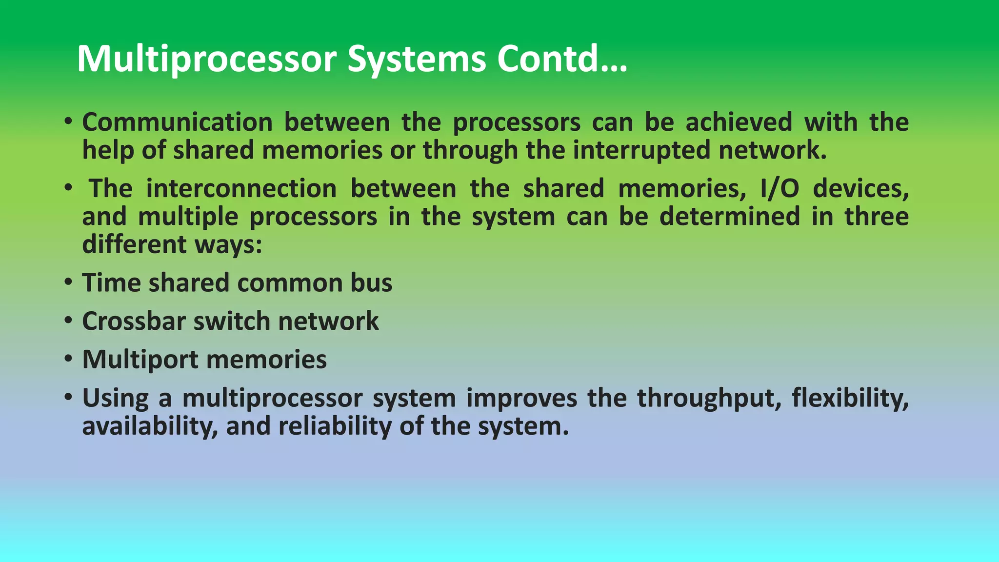 Array Processors And Architectural Classification Schemes Computer Architecture Prof Sumalatha Pptx
