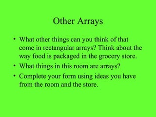 Arrays | PPT