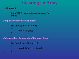 Arrays | PPT