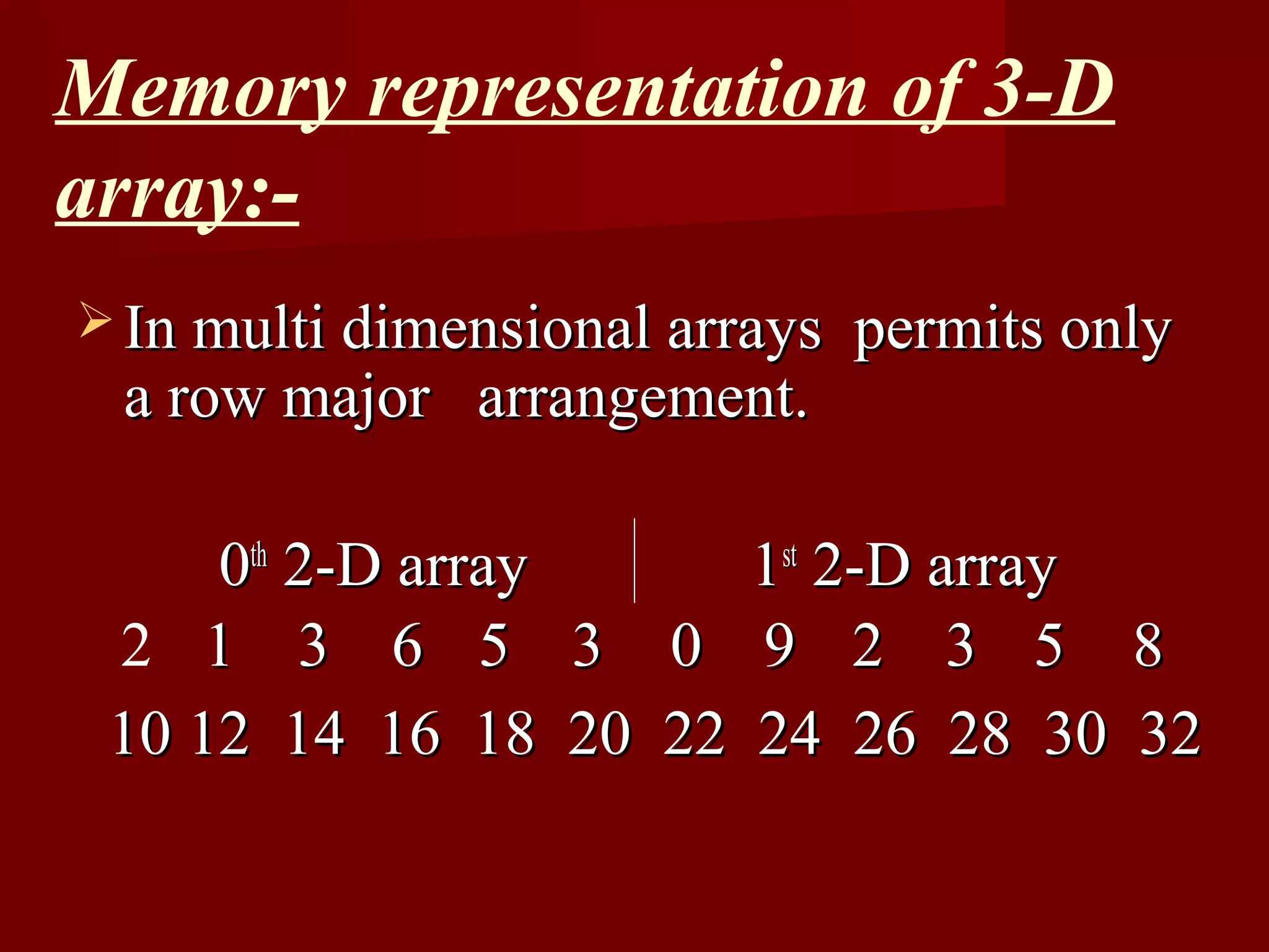 Arrays | PPT