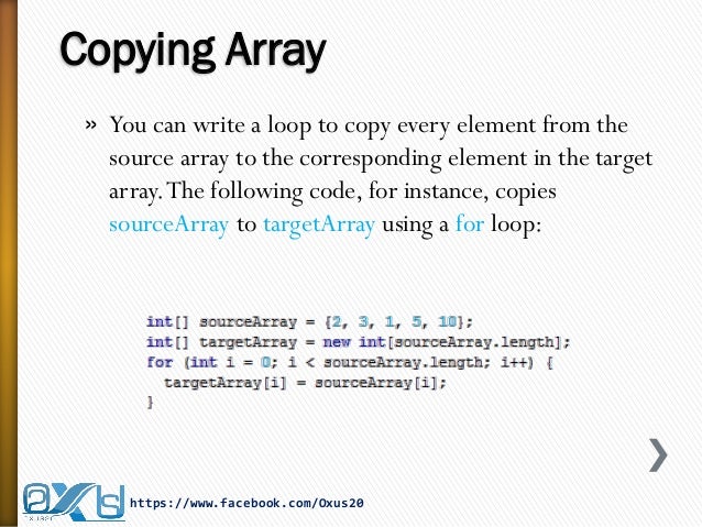 Java Arrays