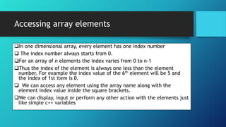 Arrays | PPTX