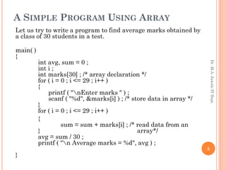 Arrays | PPT