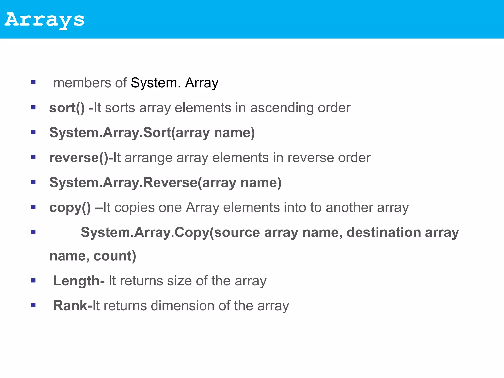 Arrays.pptx | Free Download