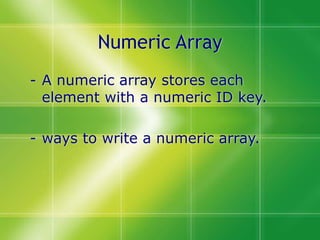 arrays.ppt