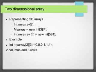 ARRAYS.ppt