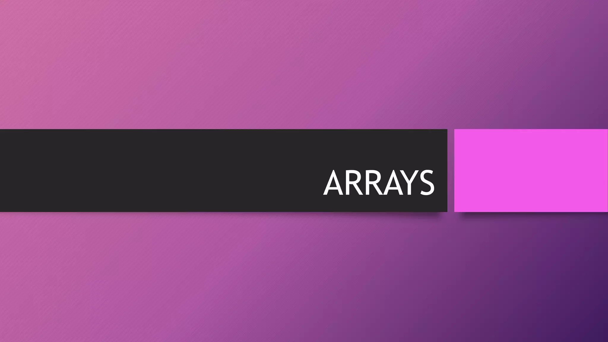 C Arrays A Complete Guide To Arrays In C Ppt