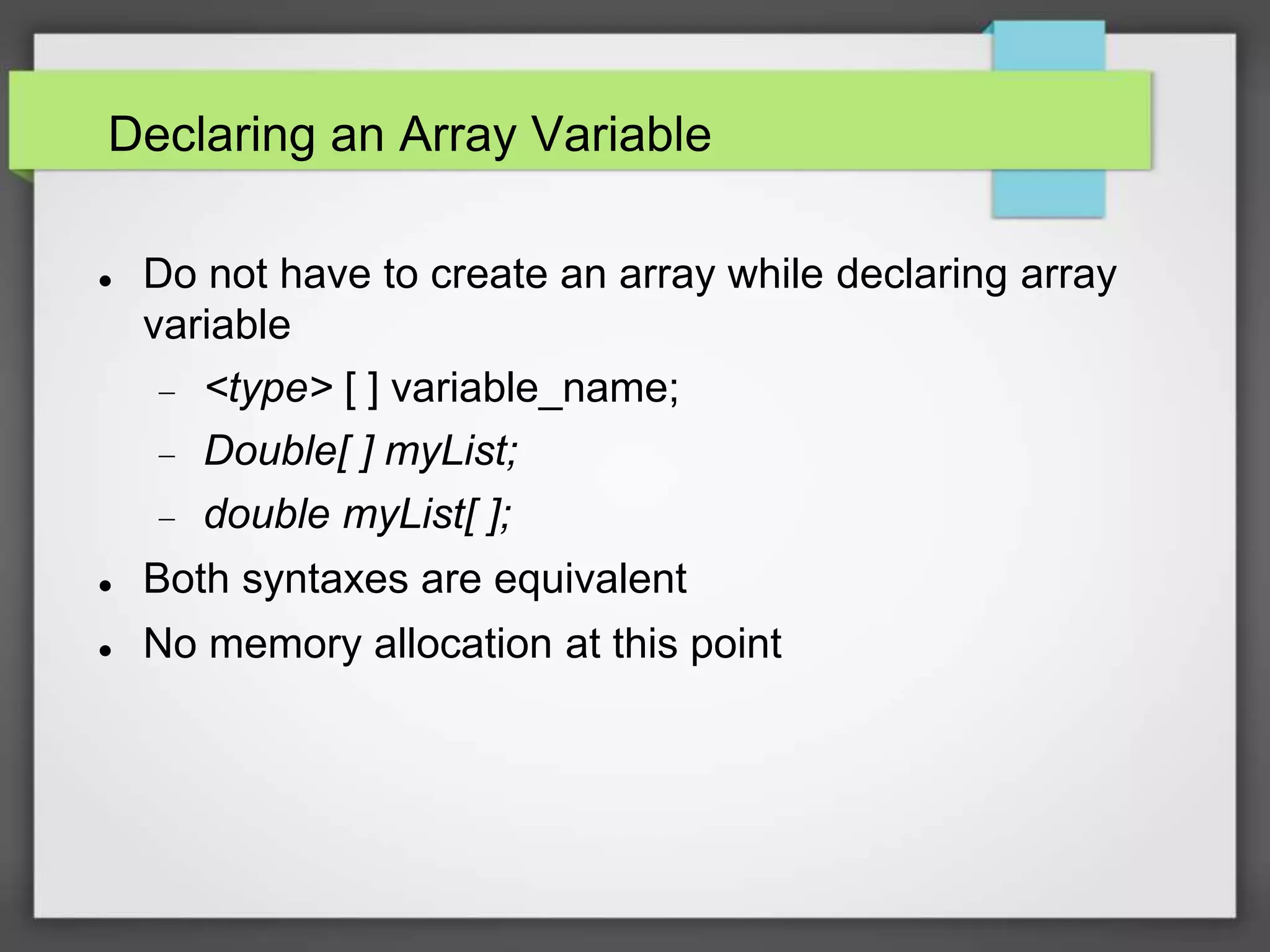 ARRAYS.ppt
