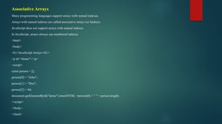 arrays and its types and examples of sorting reversing arrays.pptx