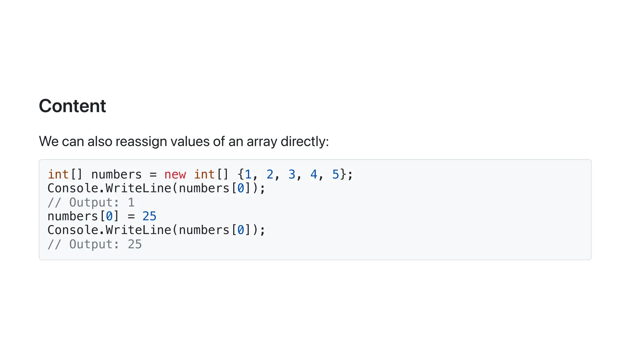 Arrays manipulation and sorting for development 4 | PDF