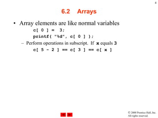 Arrays 06.ppt | Programming Languages | Computing
