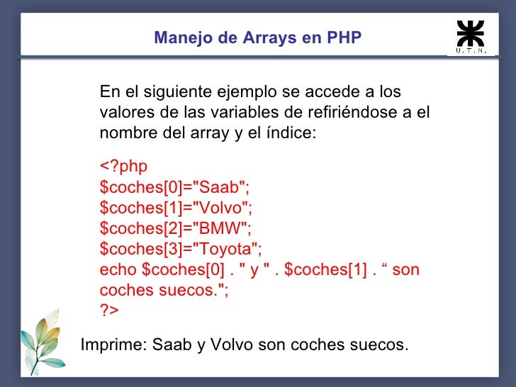 Sesiones En Php Uso De Sesiones En Php Ejemplos De